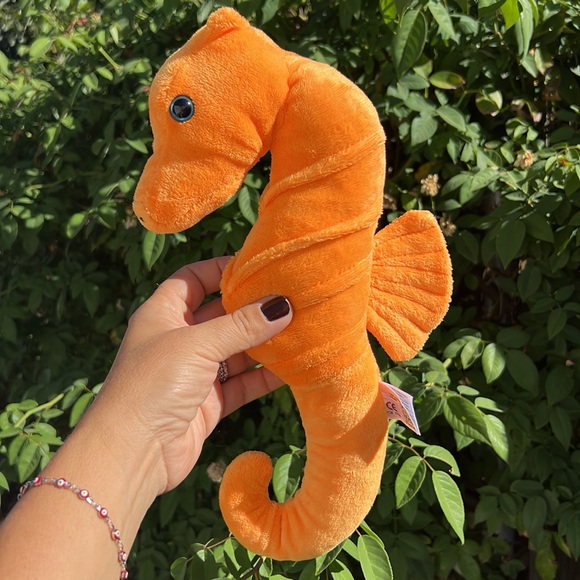 Fiesta | Toys | Fiesta Vintage Seahorse Plush Orange Stuffed Animal 6 ...